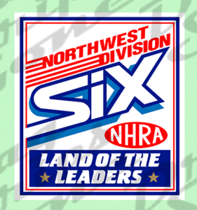 Division 6 North West NHRA Decal